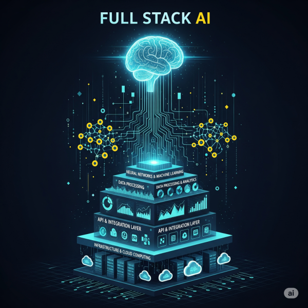 Full Stack AI – 40 Sessions Plan | TheCourseWeb